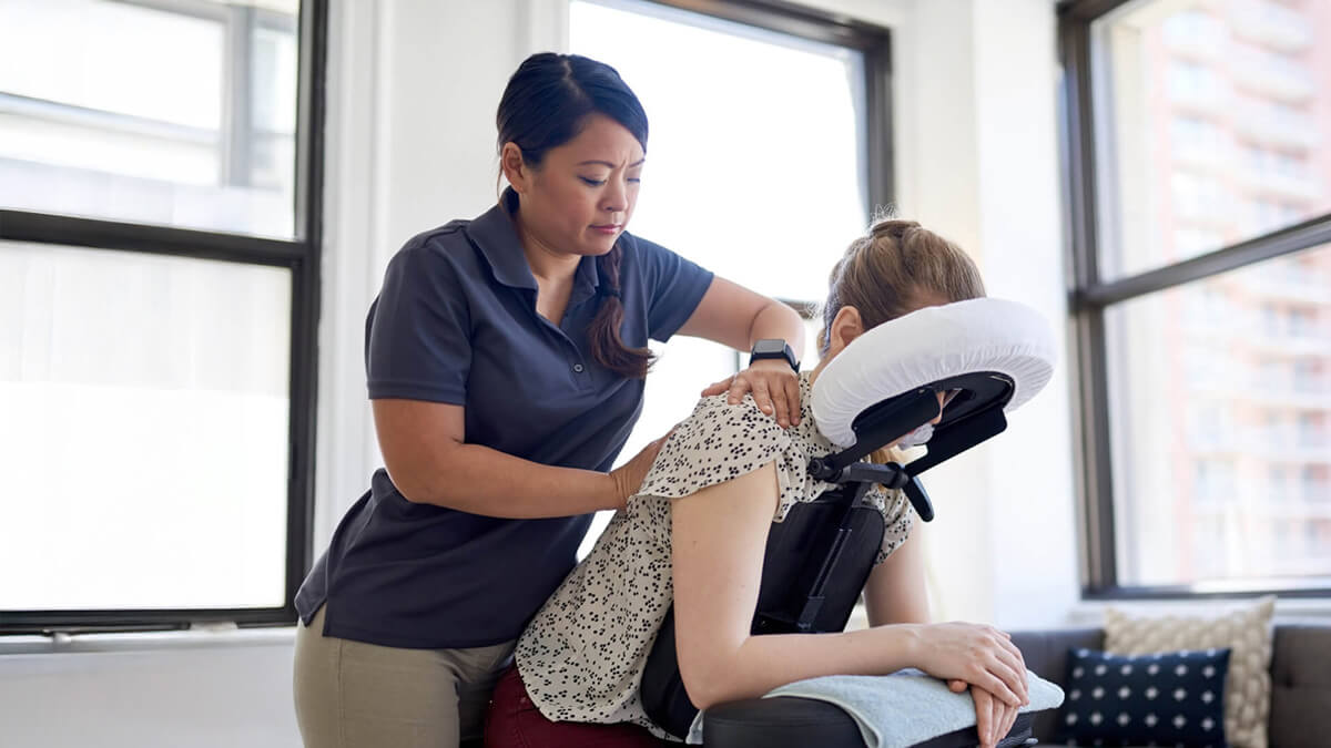 Chair Massage - Sunrise Massage Therapy Services